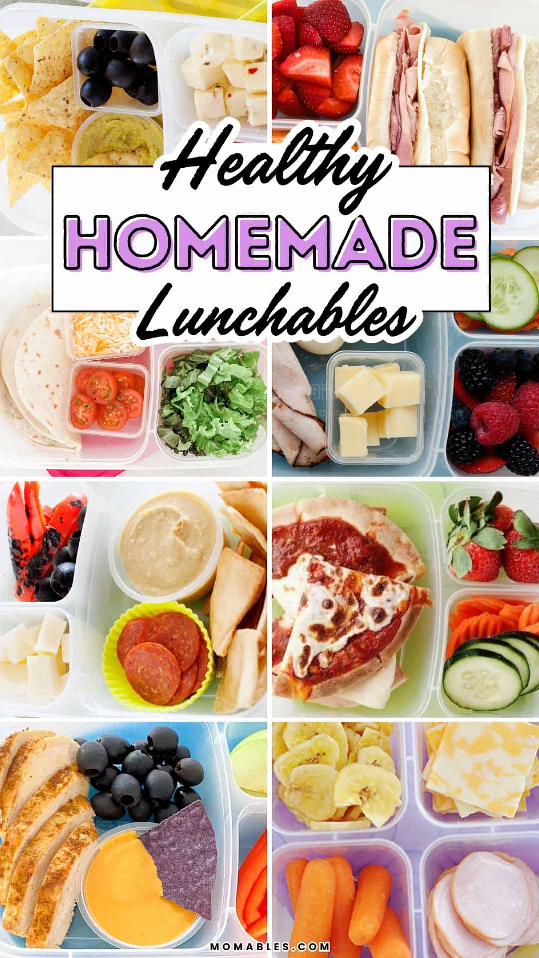 Healthy Homemade Lunchables For School