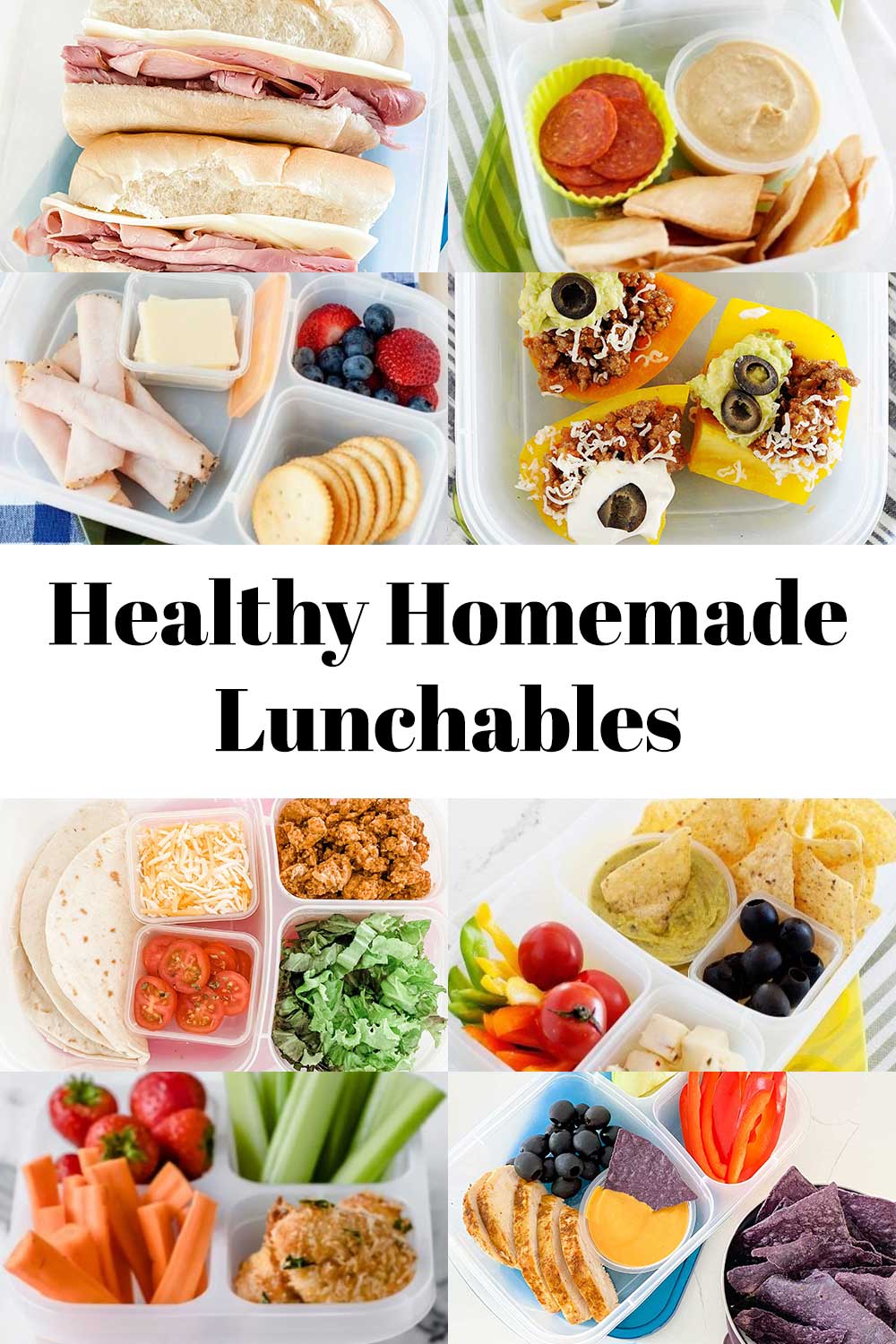 Healthy Homemade Lunchables | MOMables