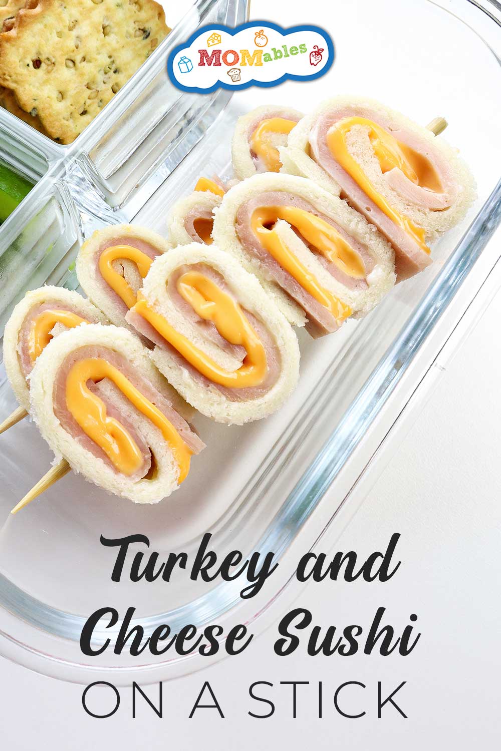 Turkey & Cheese Sushi for the Lunchbox | MOMables