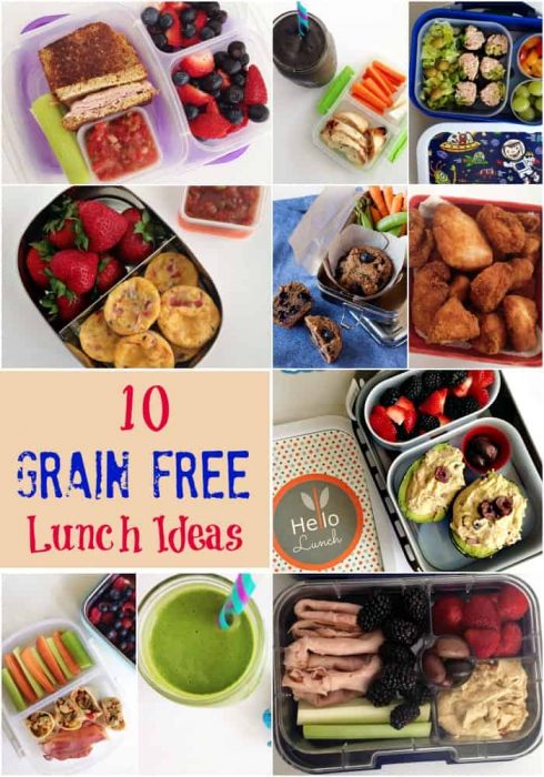 Grain Free School Lunch Ideas Quick & Easy | MOMables