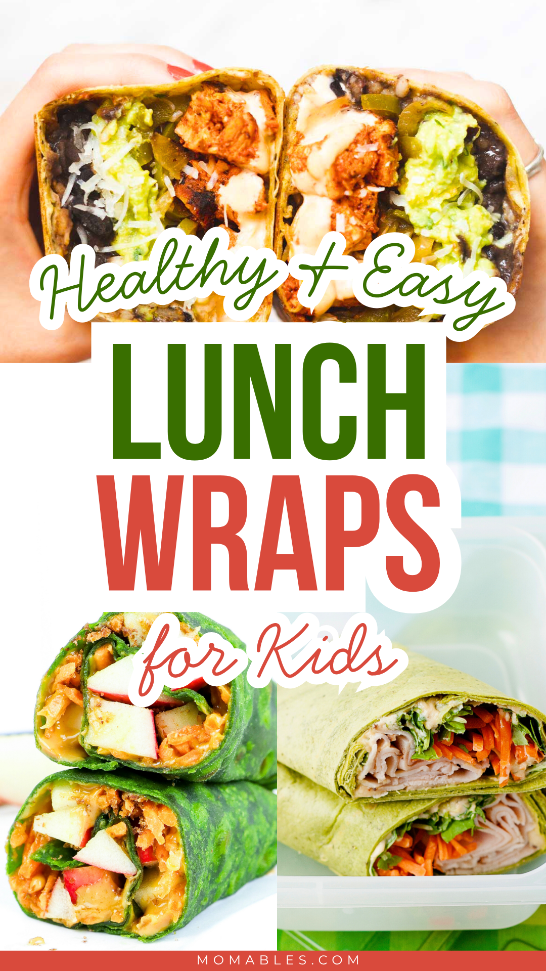 12 Healthy Wraps for School Lunch | MOMables