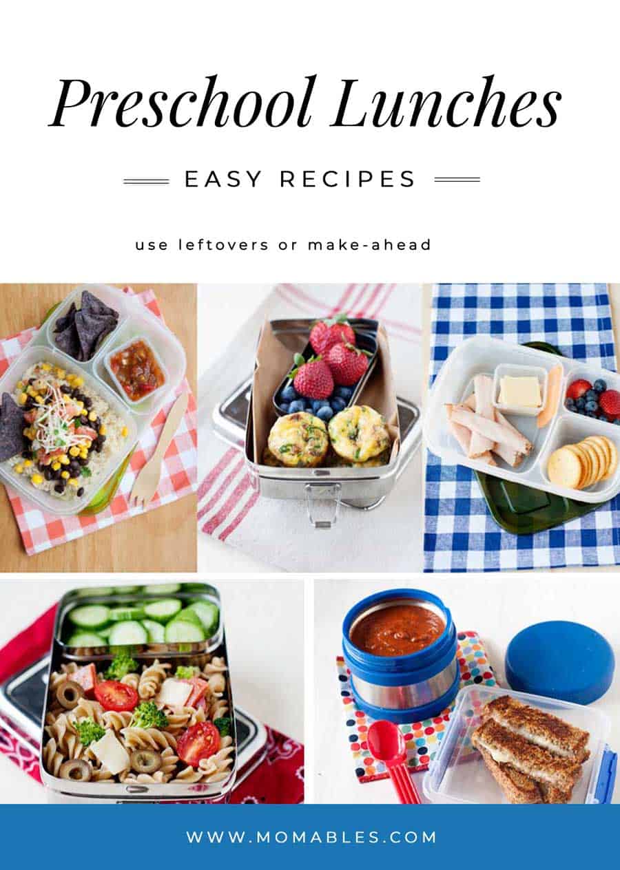 Healthy Preschool Lunch Ideas For Picky Eaters | MOMables