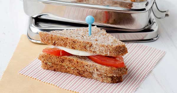 Triple-Decker Tomato and Cheese Sandwich | MOMabes