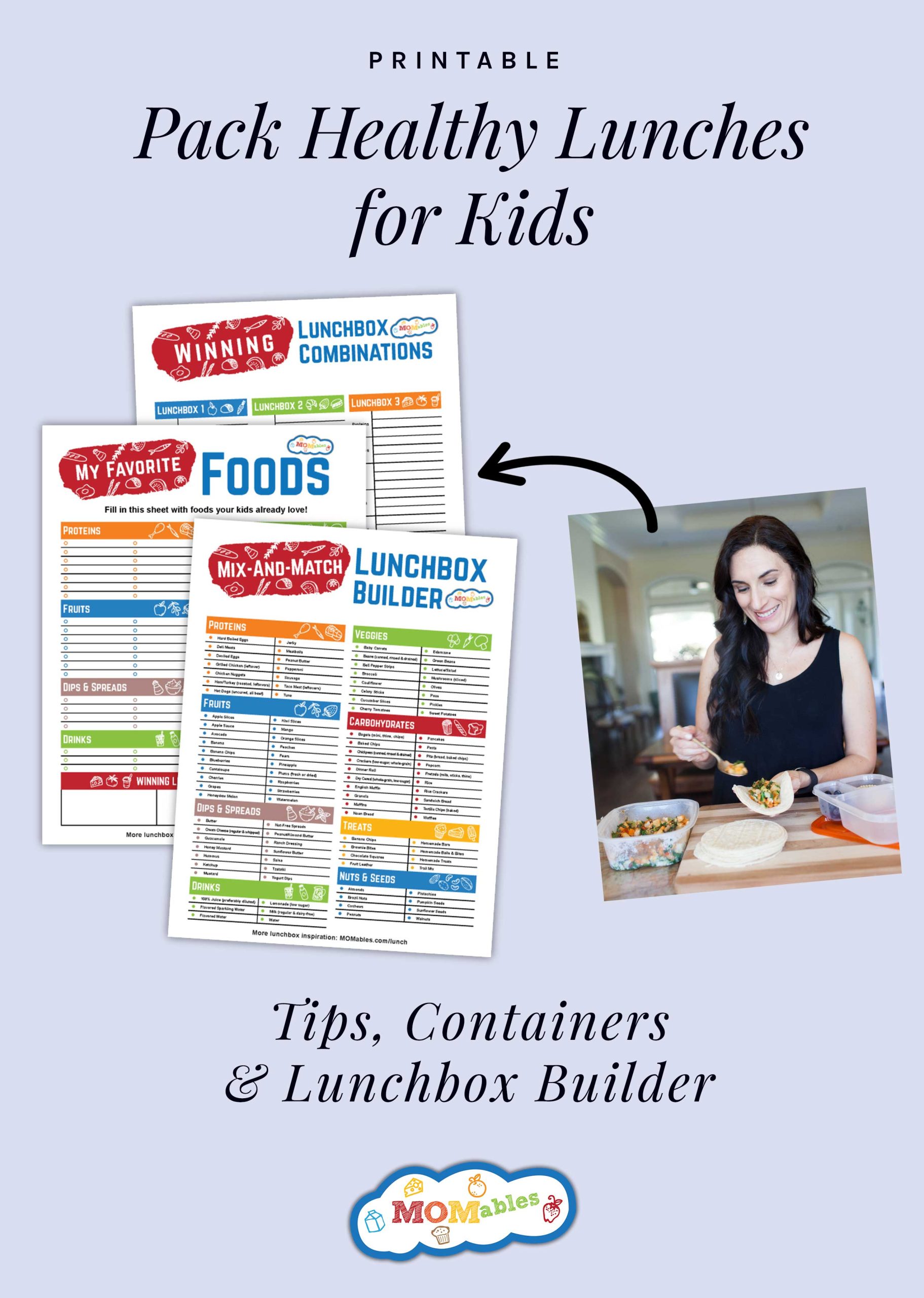 How to Pack Healthy Lunches that Kids Will Actually Eat | MOMables