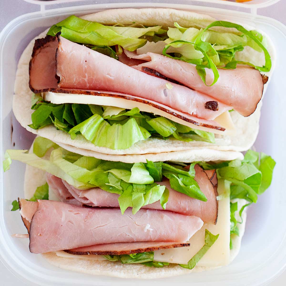 Ham & Cheese School Lunchbox Tacos | MOMables