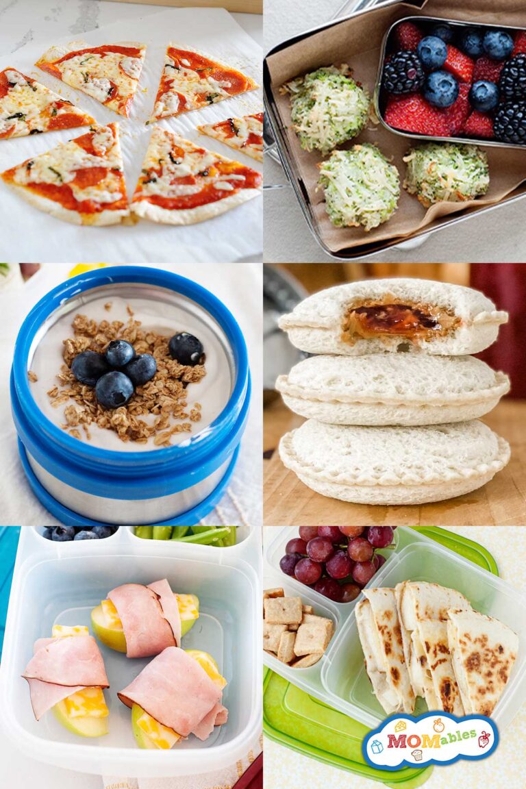 25+ Easy Kindergarten Lunch Ideas | MOMables