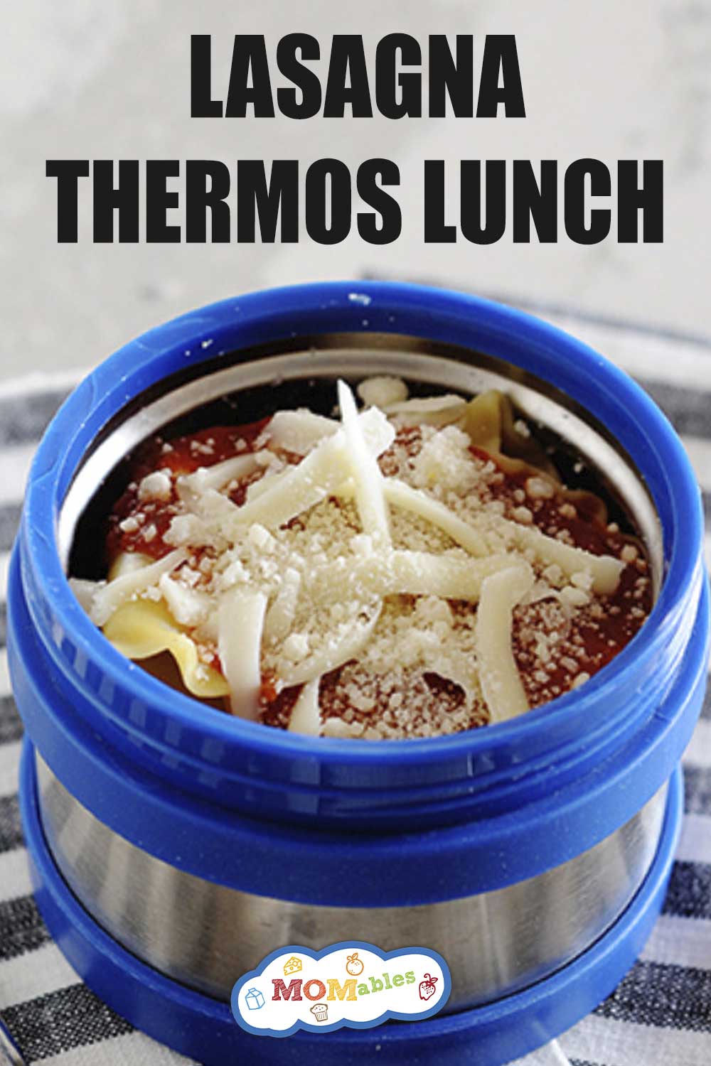 How to Pack a Lasagna Thermos Lunch | MOMables