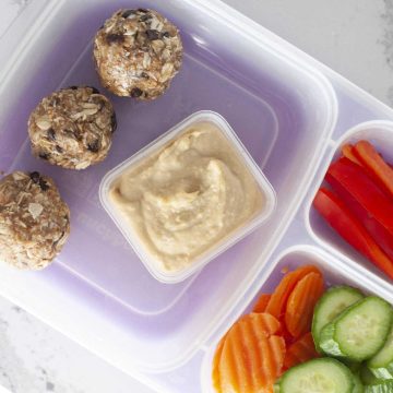 Veggie Dip Snack Box | MOMables