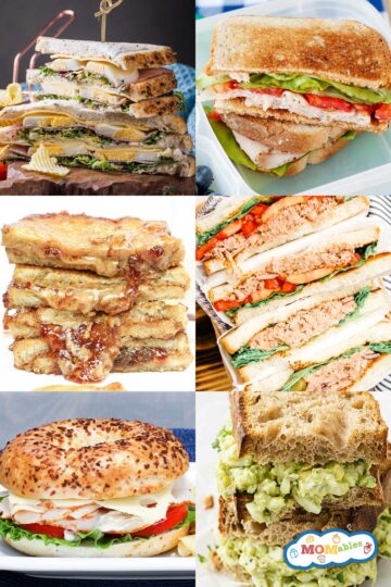 Filling Sandwich Ideas for Teens | MOMables