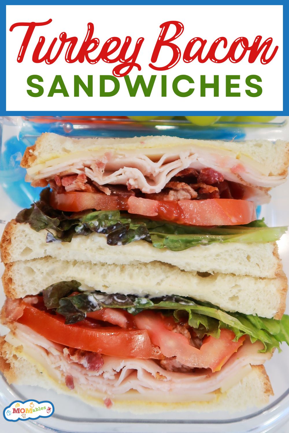 Deli Style Turkey Bacon Sandwich | MOMables