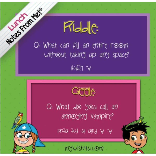 The BEST School Lunch Box Notes for Kids!