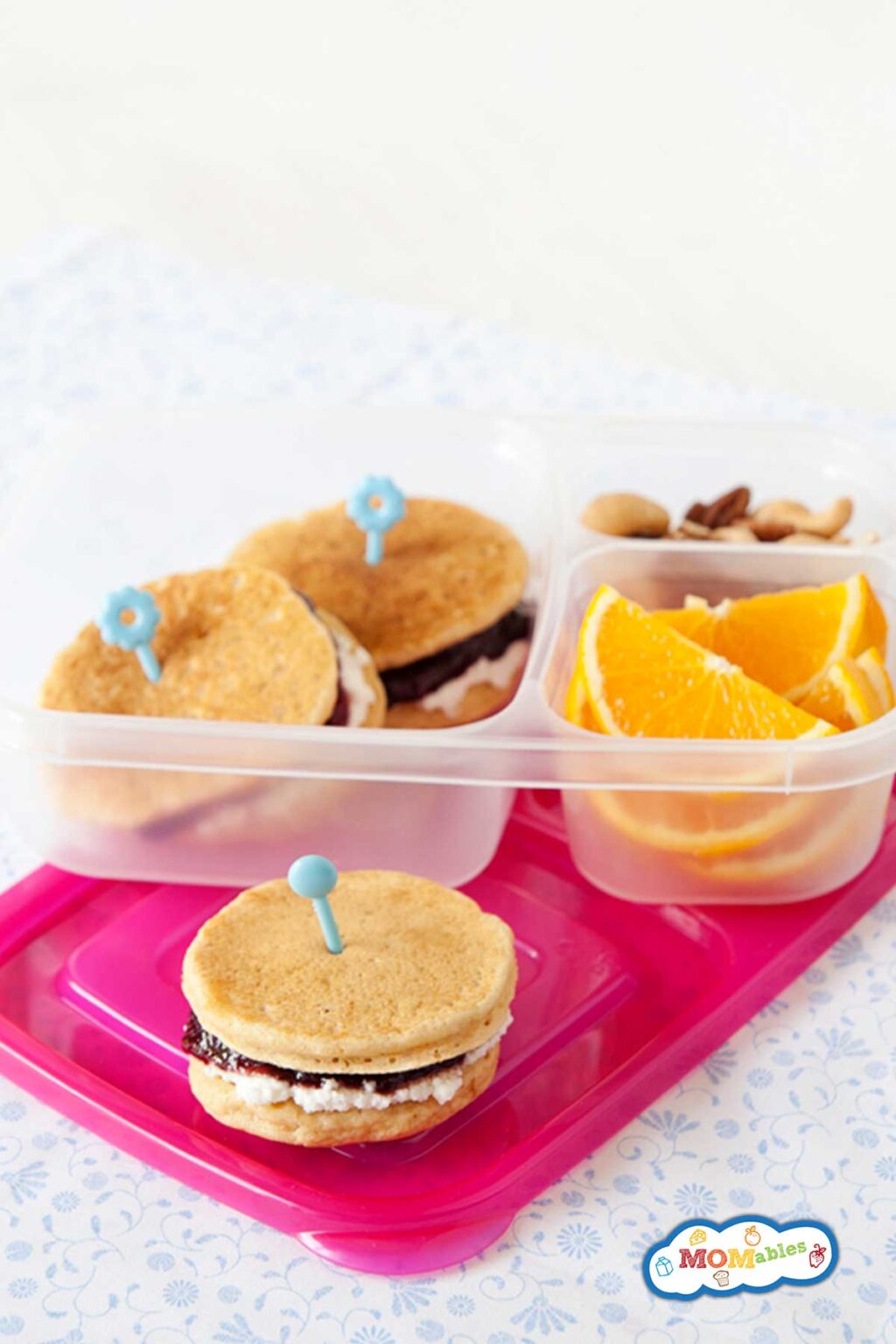 Breakfast Bento with Mini Pancakes | MOMables