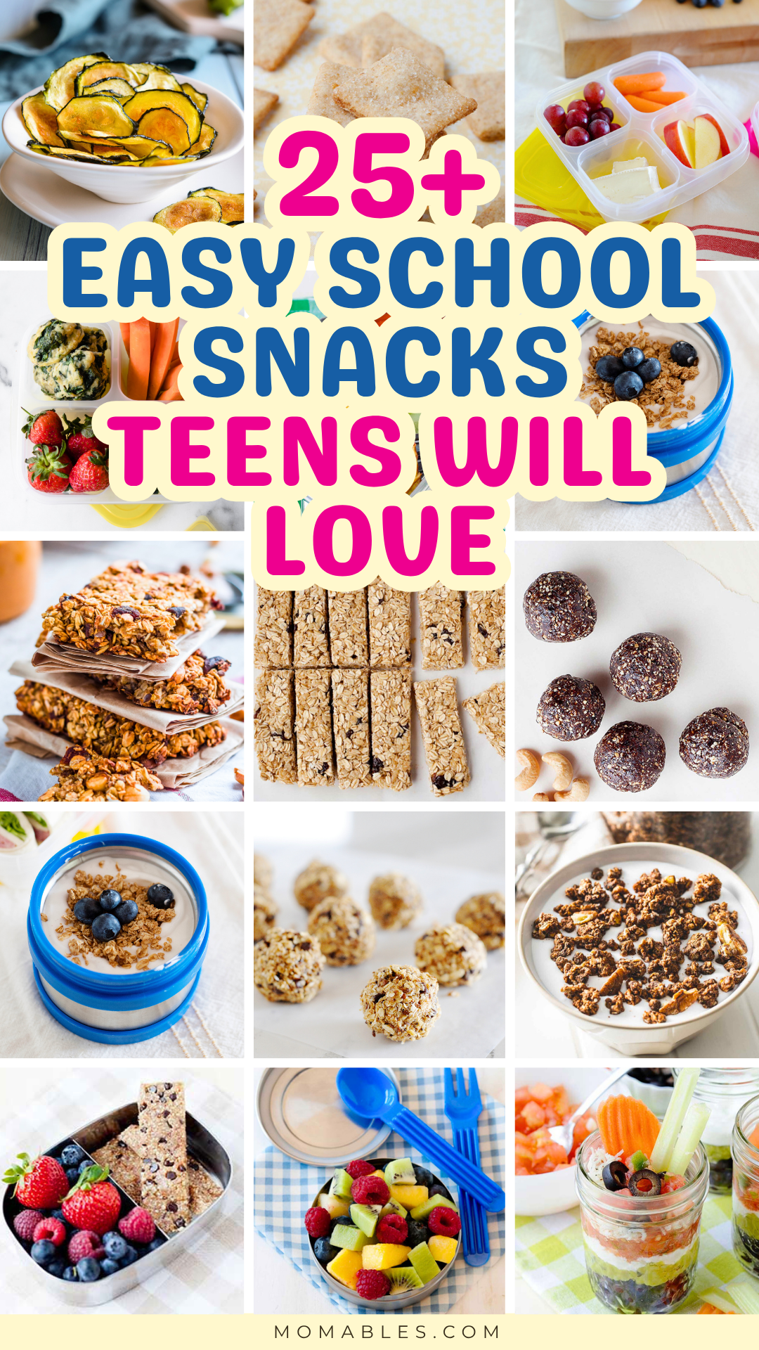 Easy Snacks for Hungry Teens | MOMables