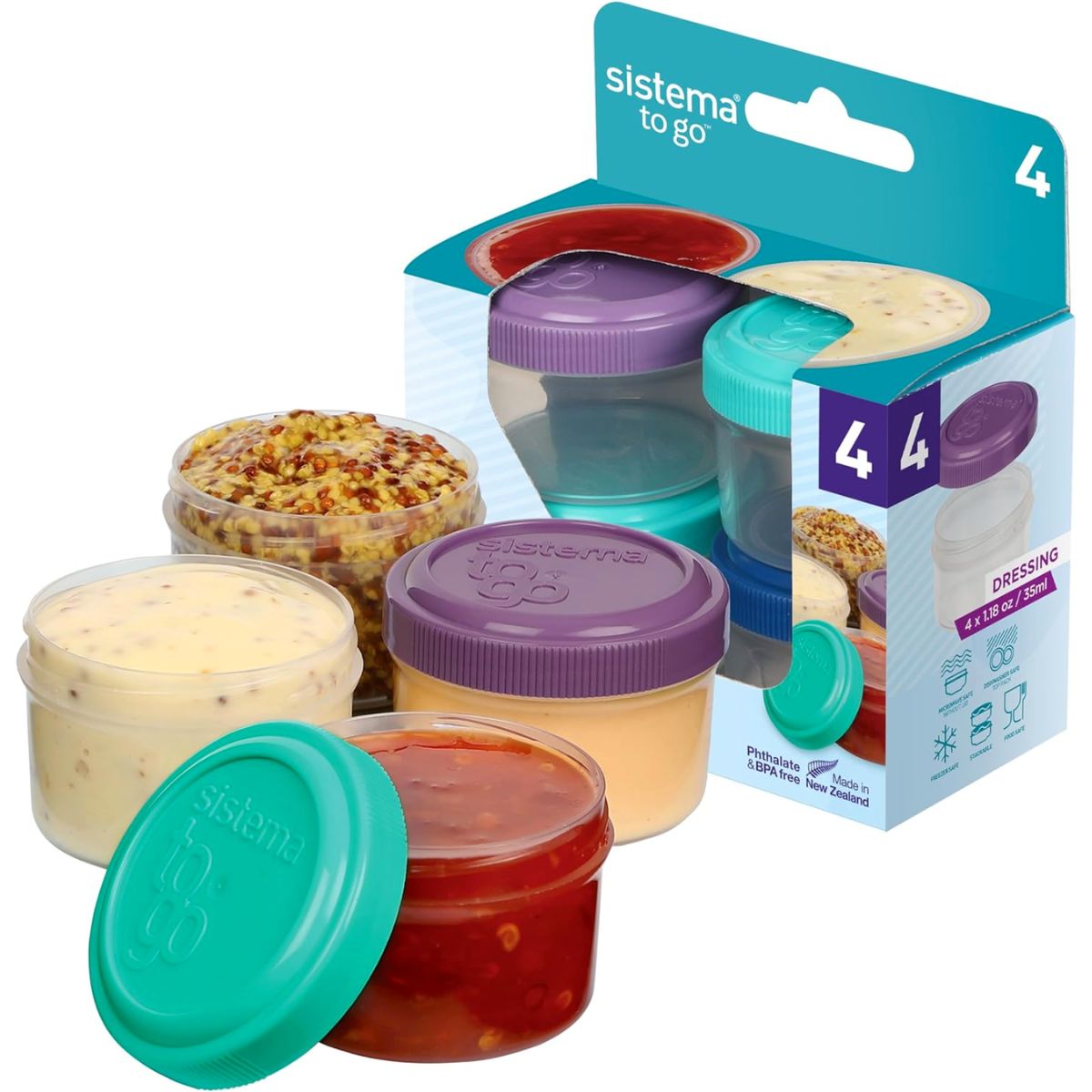 Pack Condiments for School Lunch Leak-Free | MOMables