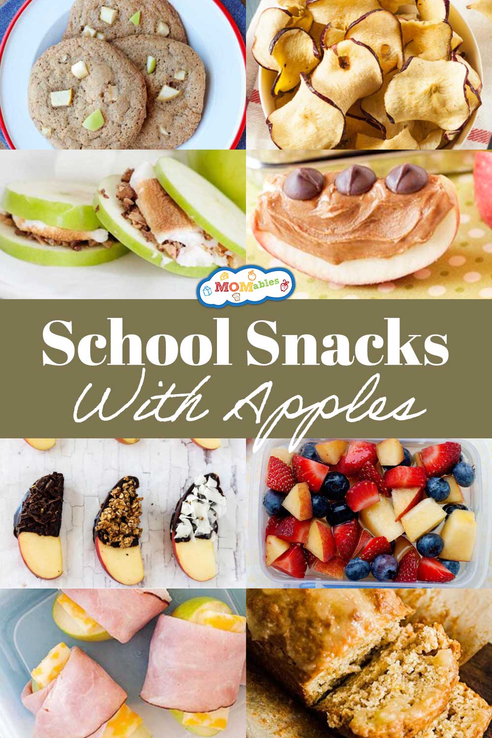 Snacks for School with Apples | Momables