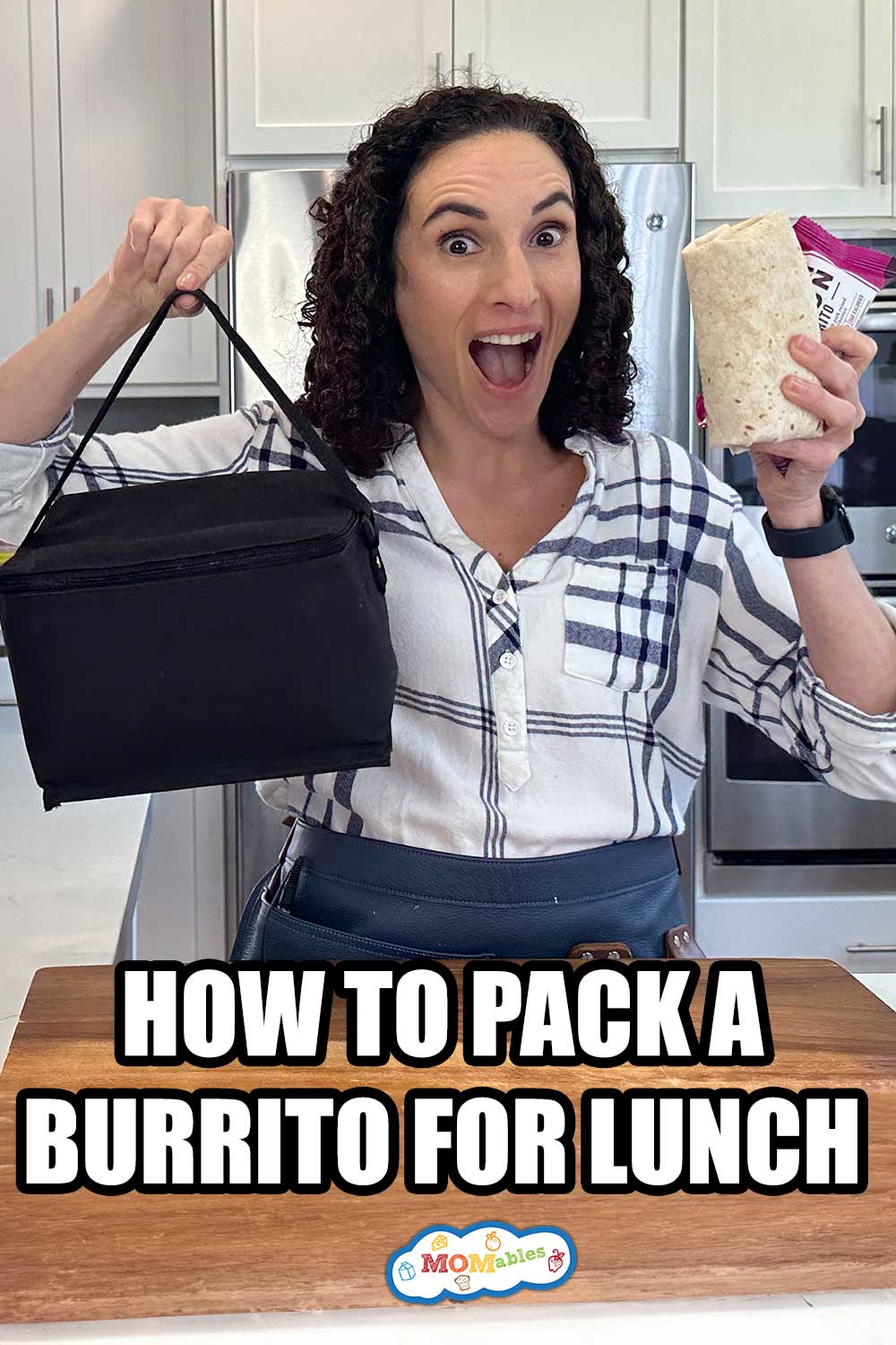 How to Pack a Burrito for School Lunch | MOMables