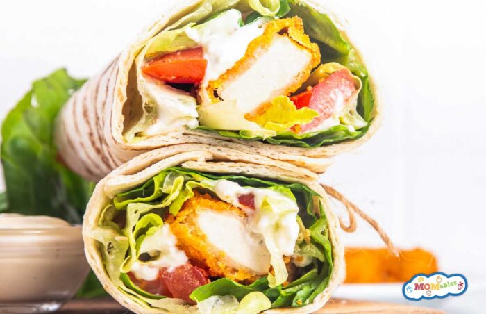 Chicken Nugget Wrap | MOMables