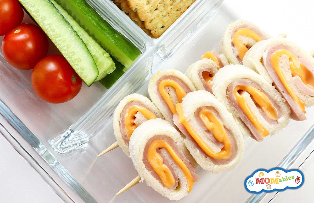 Ham & Cheese Sandwich Roll Ups | MOMables