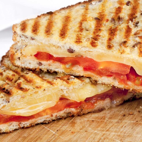 Ham and Cheese Panini for School Lunch | MOMables